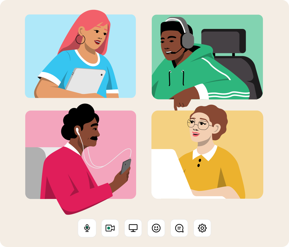 Virtual Meeting & Online Web Conferencing | Slack Huddles