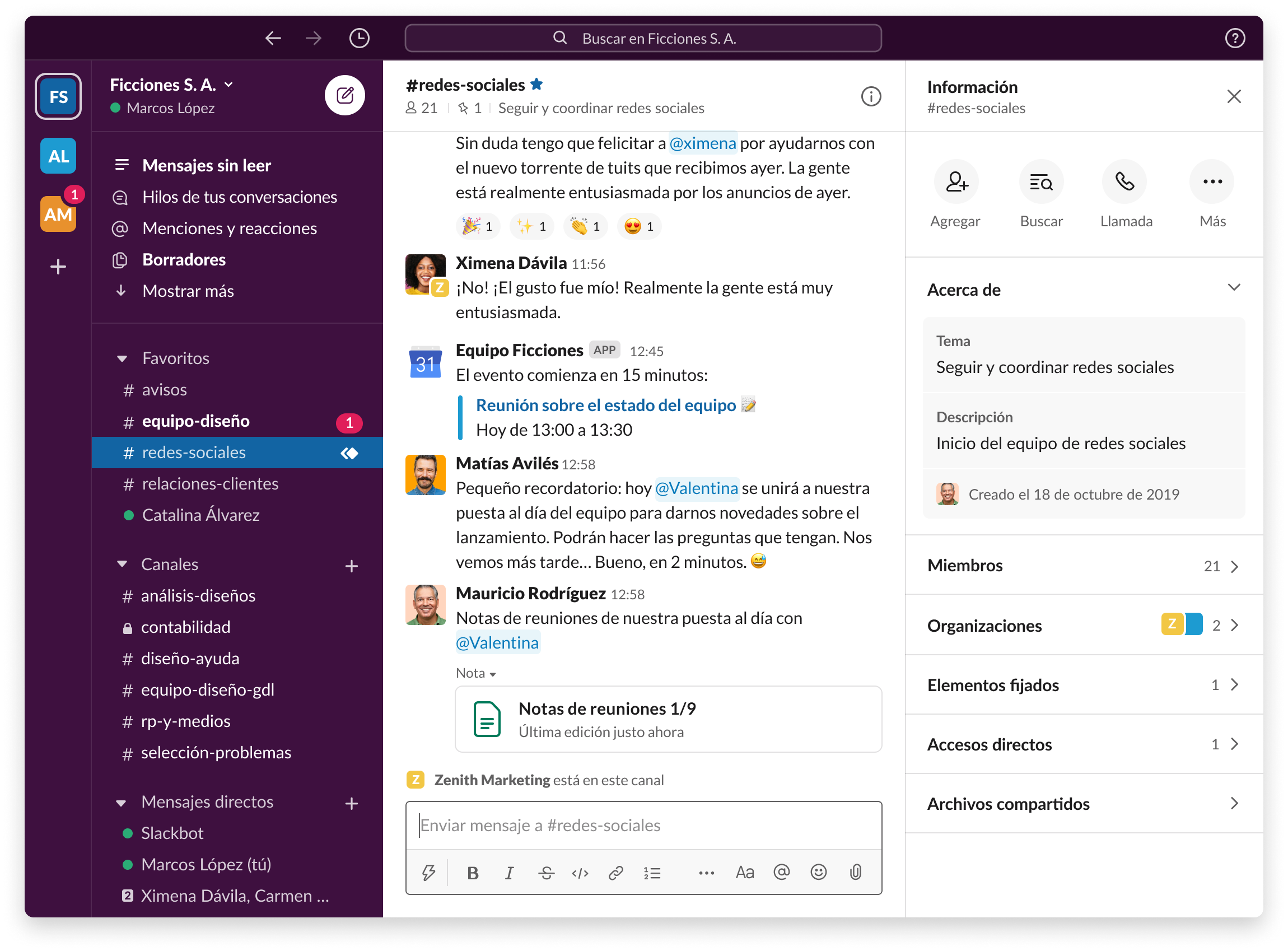 Linux | Descargas | Slack