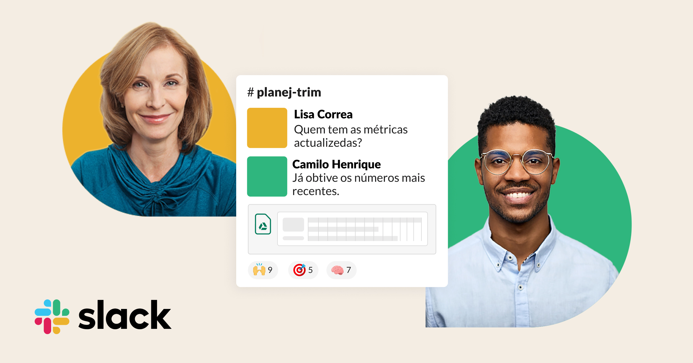 Boas-vindas ao seu novo QG | Slack
