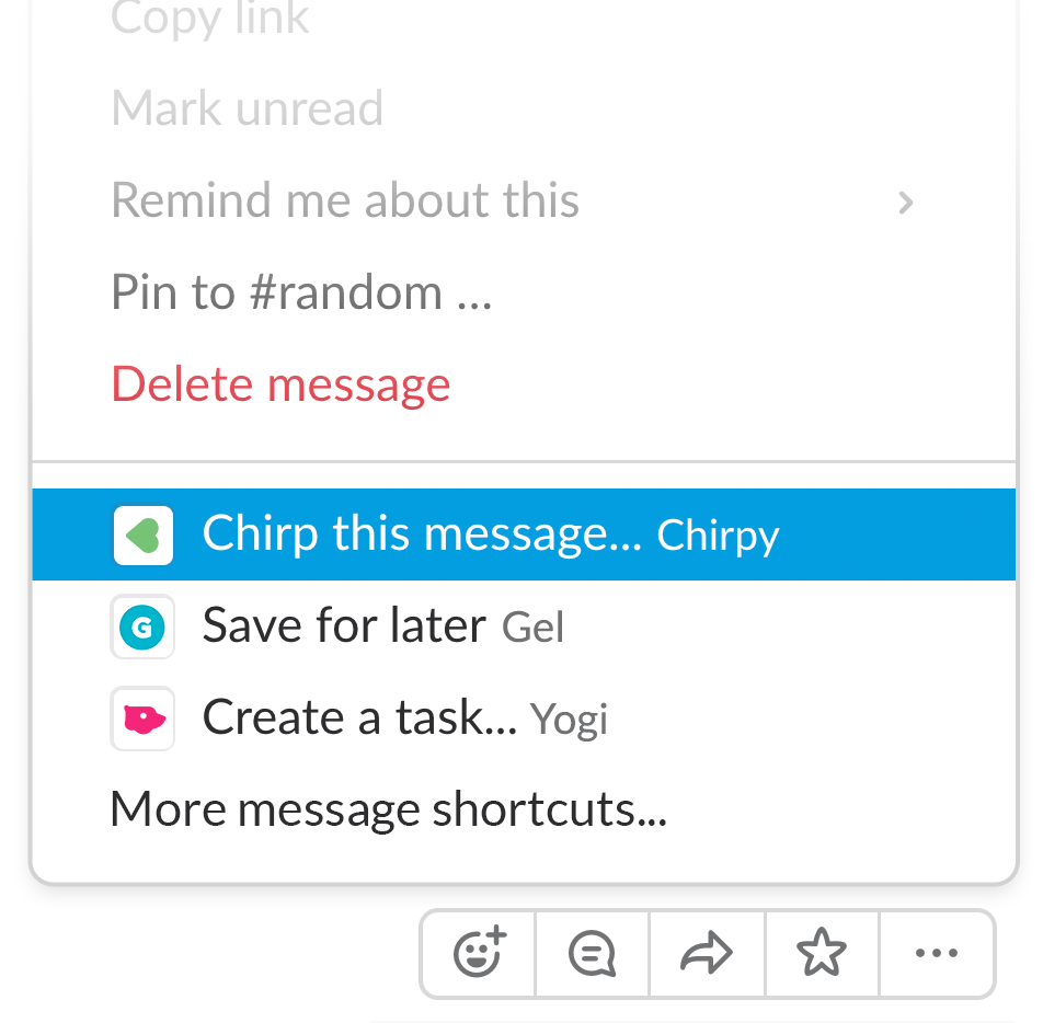 Legacy Interactive Messages Slack 