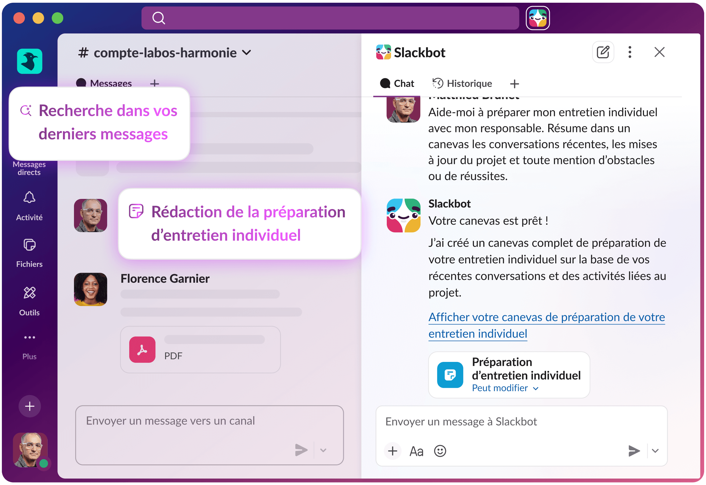 Slack | Plateforme de travail IA et outils de productivité
