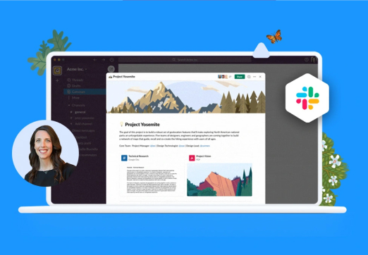 Collaborate & Curate in Workspaces | Slack Canvas