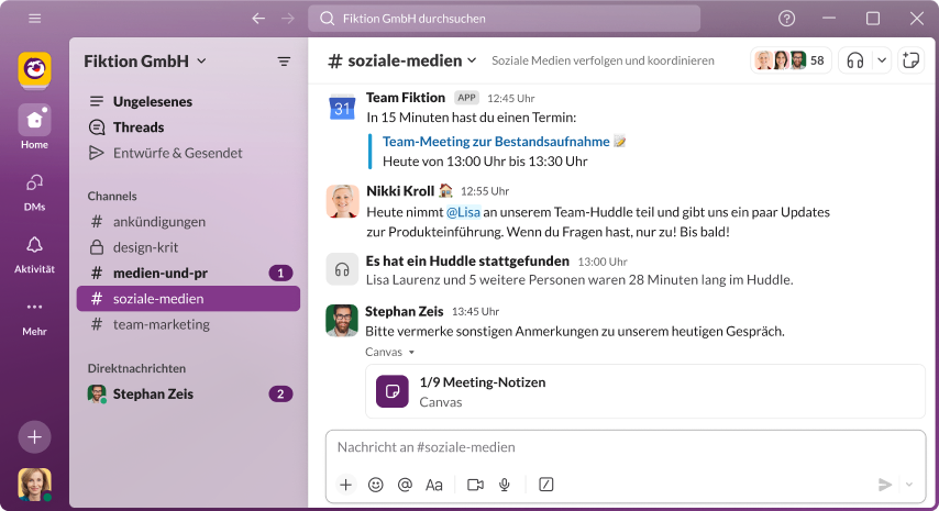 Slack-App für Desktop und Mobilgeräte für Windows herunterladen | Slack