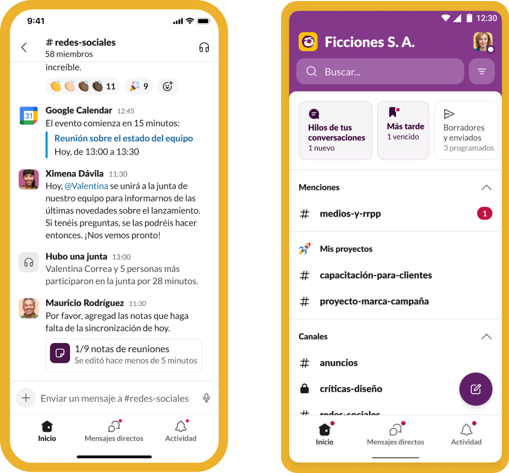 Descarga la aplicación de Slack para escritorio y dispositivos móviles ...