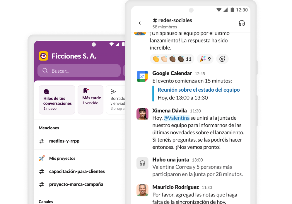 Android | Descargas | Slack