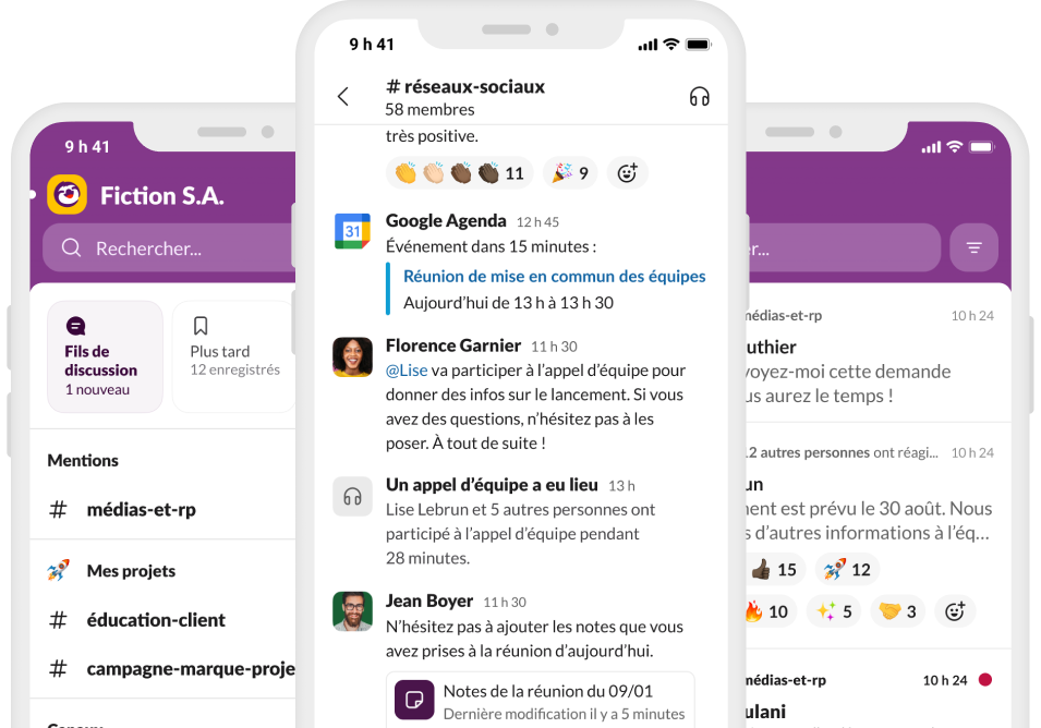 iOS | Téléchargements | Slack